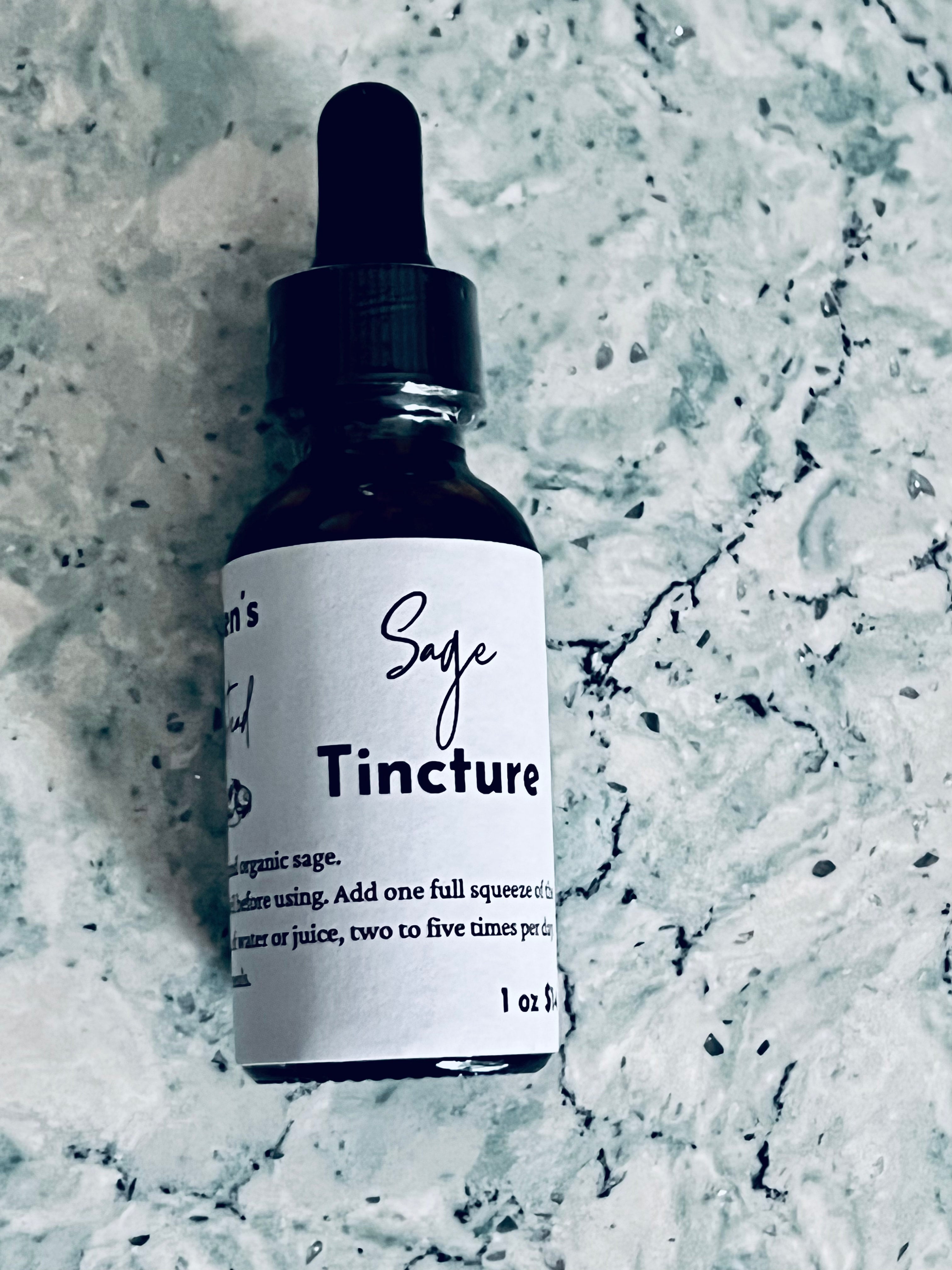 Sage Tincture | Mother Hen's Homestead